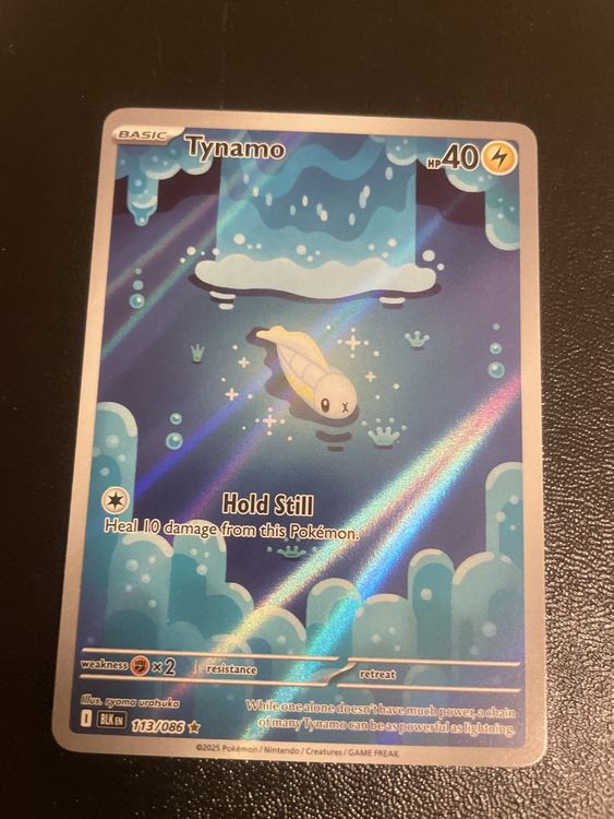 Pokemon Tynamo Black Bolt Fullart 113/086 EN (Neu (gemäss Beschreibung ...