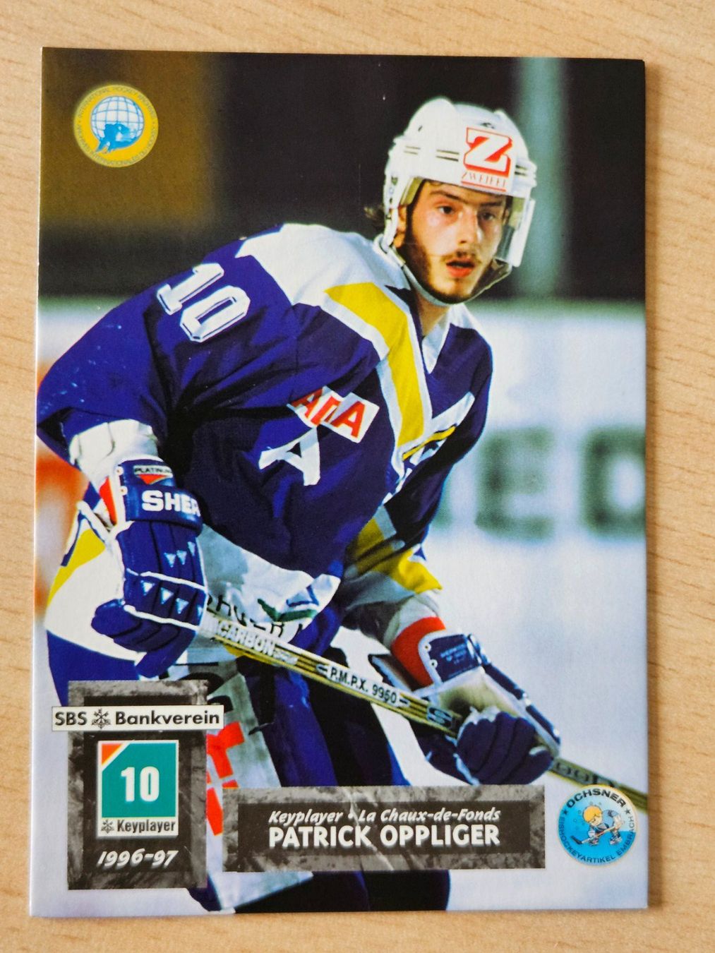 Patrick Oppliger HC La-Chaux-de-Fonds 96/97 Karte Nr.577 (Gebraucht) in ...