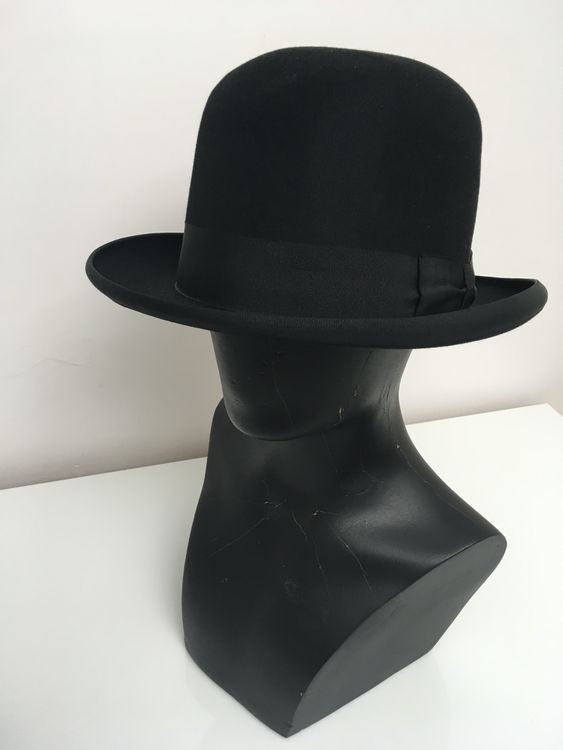 Hut, Melone, Bowler Gr. 58, sehr edel, Fein Keller (Gebraucht) in für ...