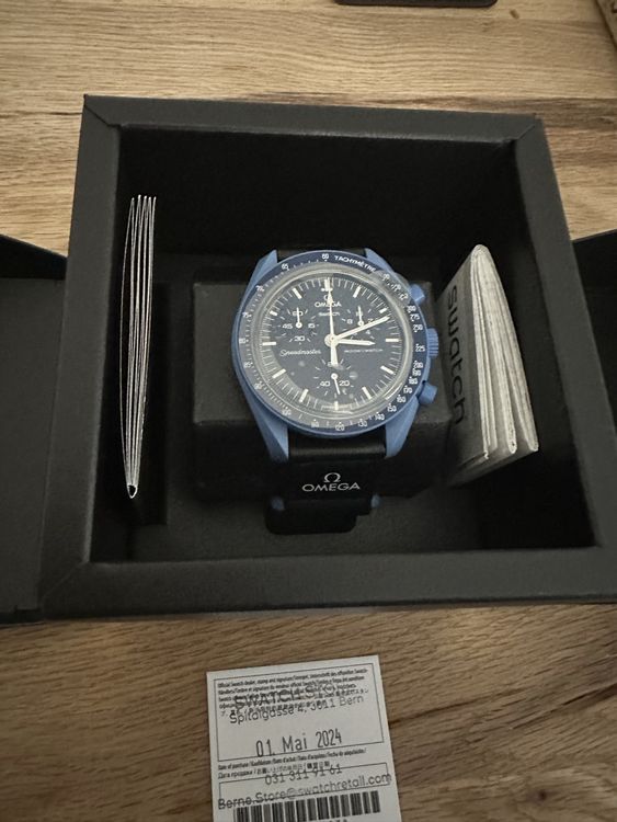 Omega Swatch Mission to Neptune (Neu und originalverpackt) in Gerlafingen für CHF 290 – mit ...