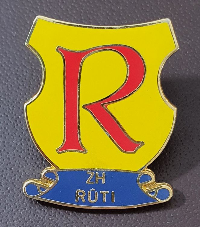 R594 - Pin R ZH Rüti Wappen (Gebraucht) in Reinach BL für CHF 2 – mit Lieferung auf Ricardo kaufen