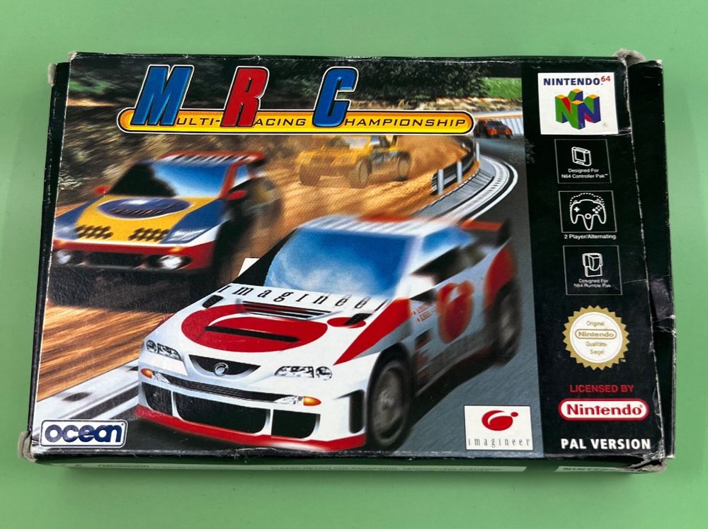 N64 MRC Multi-Racing Championship PAL OVP Occasion (Gebraucht) in Affoltern am Albis für CHF 10 ...