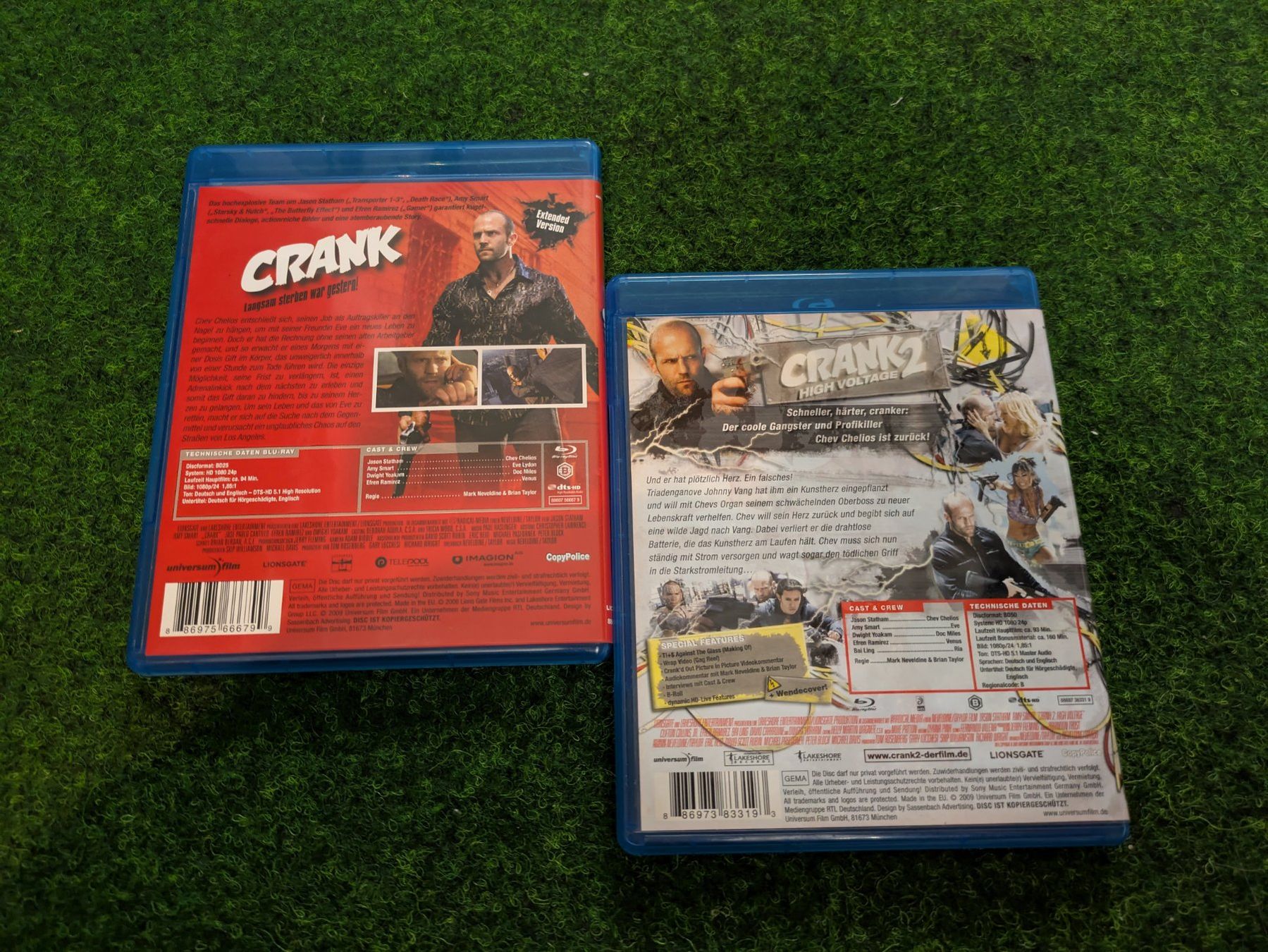 Crank 1+2 Blu-ray Collection - Actionfilme für Filmabend! (Gebraucht ...