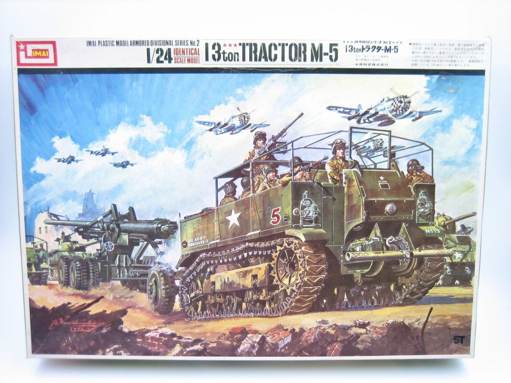 Imai 13 Ton Tractor M-5 Panzer Bausatz mit Motor RAR (Neu (gemäss Beschreibung)) in Zürich für ...