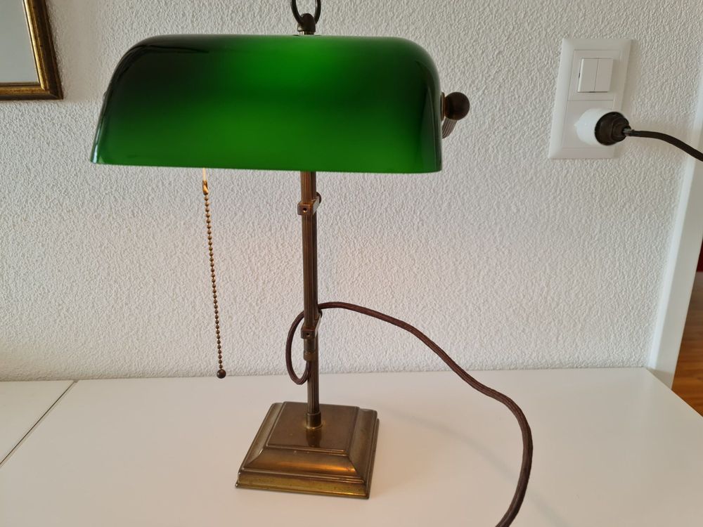 Bankiers Lampe, hochwertige Replika (Gebraucht) in Winkel für CHF 160 ...