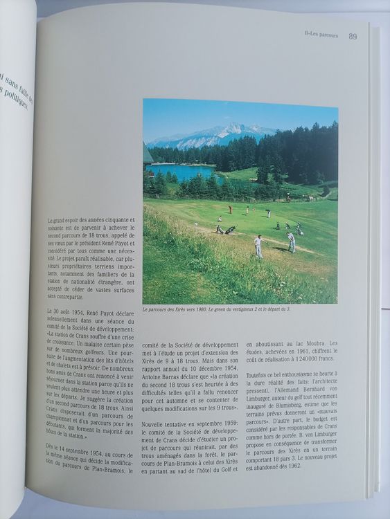 Histoire du golf de Crans-Montana 1906-2006 / Pierre Ducrey (D'occasion ...