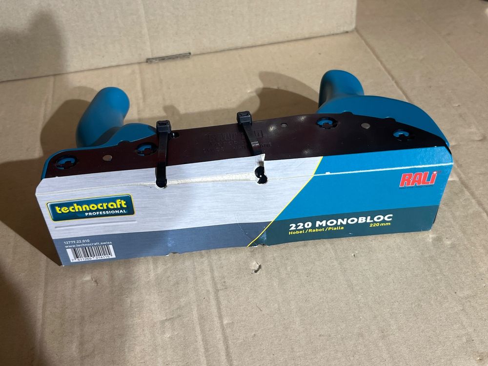 Technocraft Rali Monobloc Hobel 220mm (Neu (gemäss Beschreibung)) in ...