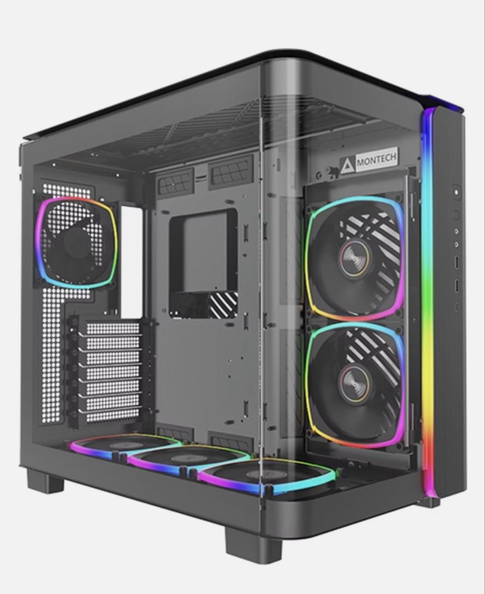 Montech King 95 Pro PC-Gehause - Top Zustand, RGB Lüfter! (Gebraucht ...
