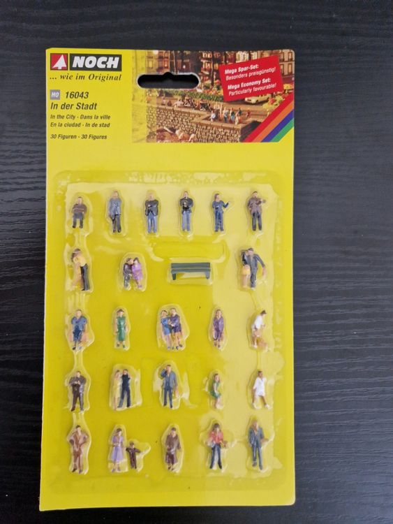 Noch H0 16043, 30 Figuren ''In der Stadt'' (Neu und originalverpackt ...