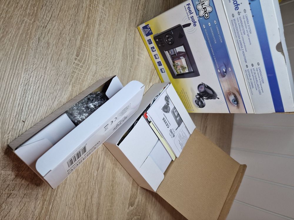 Elro CS35S Feel safe camera system 3,5" tft display IR leds (Gebraucht ...