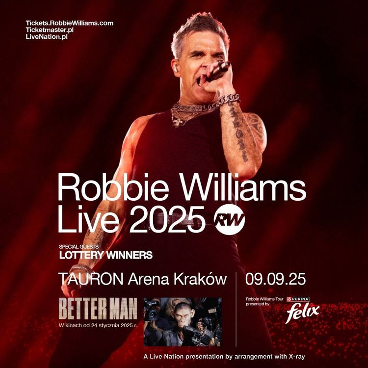 2x Billets Fosse Or Robbie Williams - live 2025 (Neu und ...