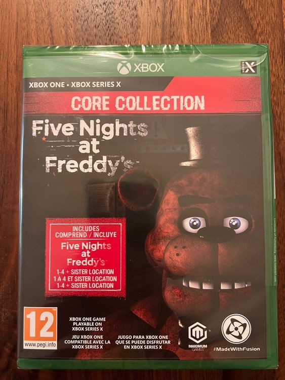 Five Nights at Freddy’s Core Collection Xbox One Series X (Neuf avec ...
