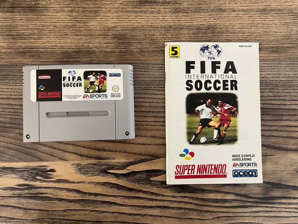 Fifa International Soccer SNES PAL mit Anleitung (Gebraucht) in Kloten ...