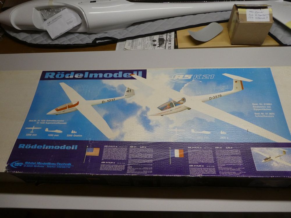 ASK21 3.20m (Neuf avec emballage d'origine) à Saignelégier pour CHF 325 ...