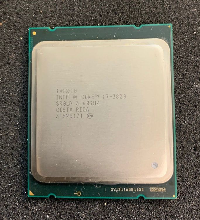 Intel Core i7-3820 Quad-Core 3.60 GHz | Acheter sur Ricardo