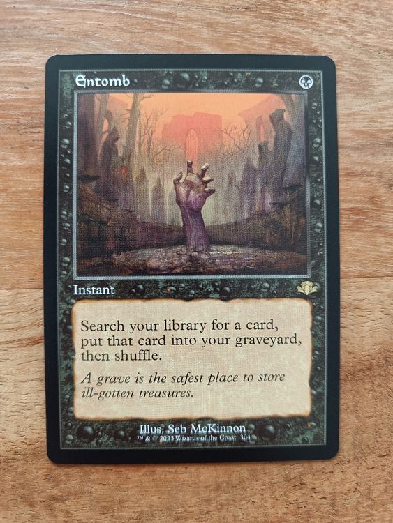 Entomb Vintage Border 304 Dominaria Remastered (Neu (gemäss ...