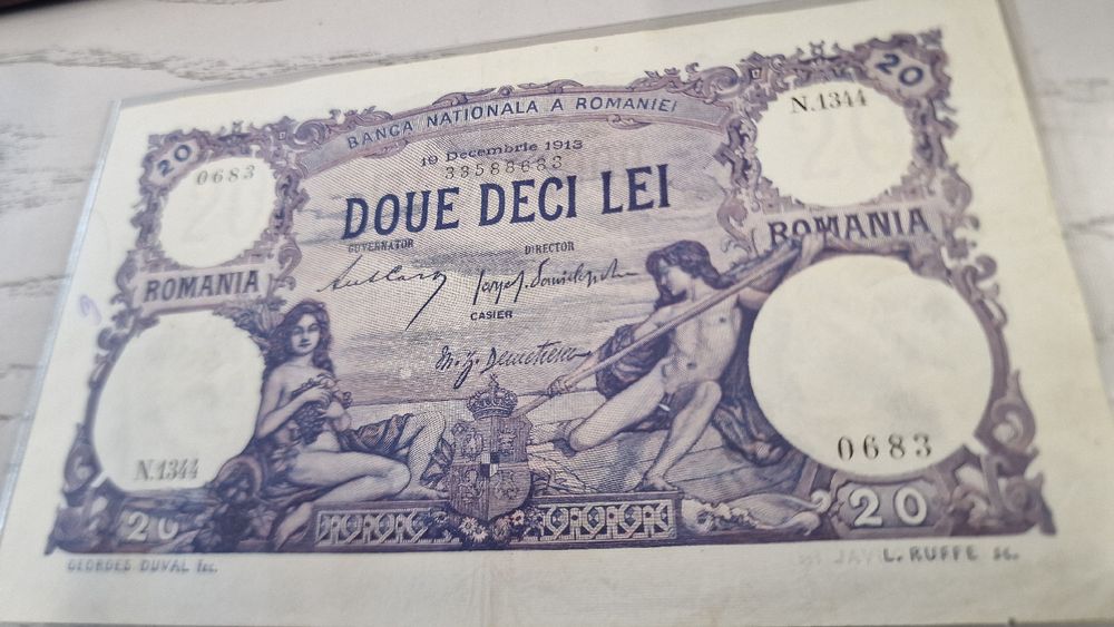 Banknote Romanie 1913 (Neu (gemäss Beschreibung)) in für CHF 149 – mit ...
