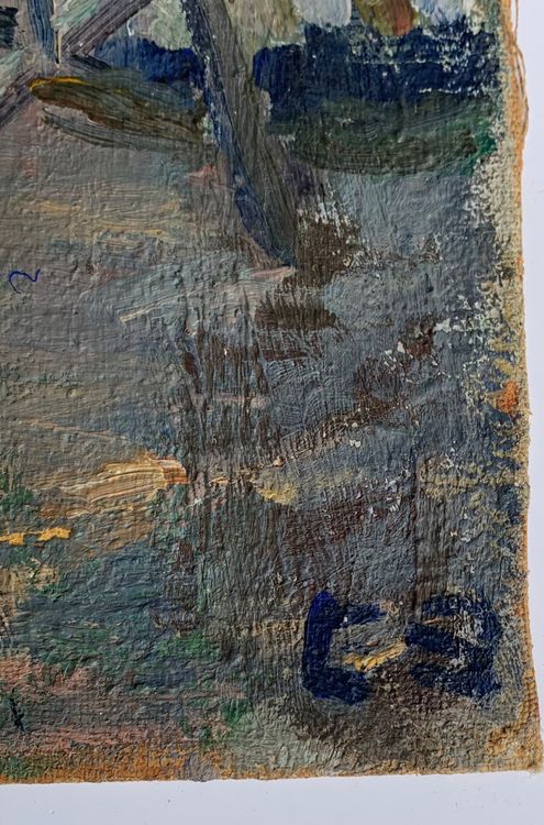 um 1900 Französische Schule Parkszene Gemälde Mono C.M. (Gebraucht) in Root für CHF 4215 – mit ...