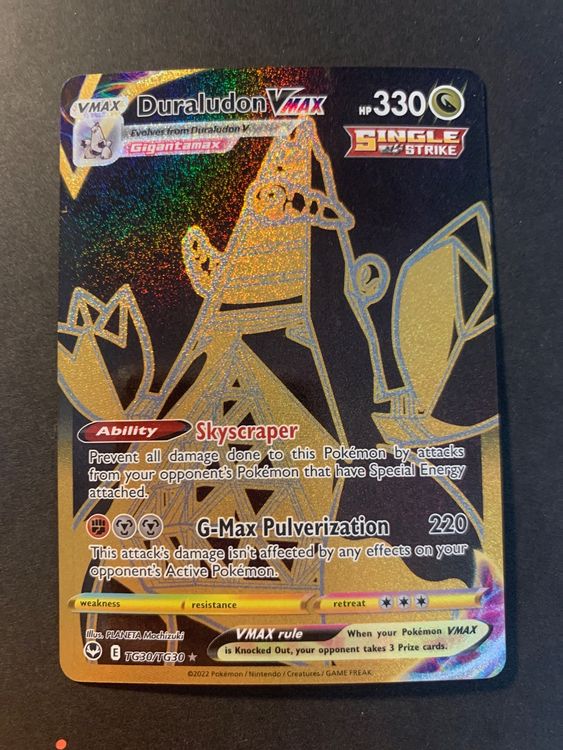 Duraludon vmax tg30/tg30 carte Pokémon | Kaufen auf Ricardo