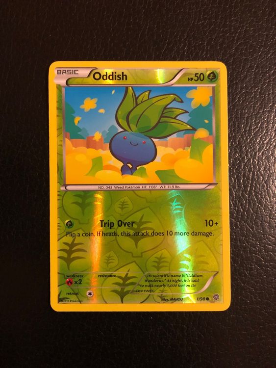 XY: Ancient Origins Oddish reverse 1/98 Ab 1 (Gebraucht) in Paradiso für CHF 1 – mit Lieferung ...