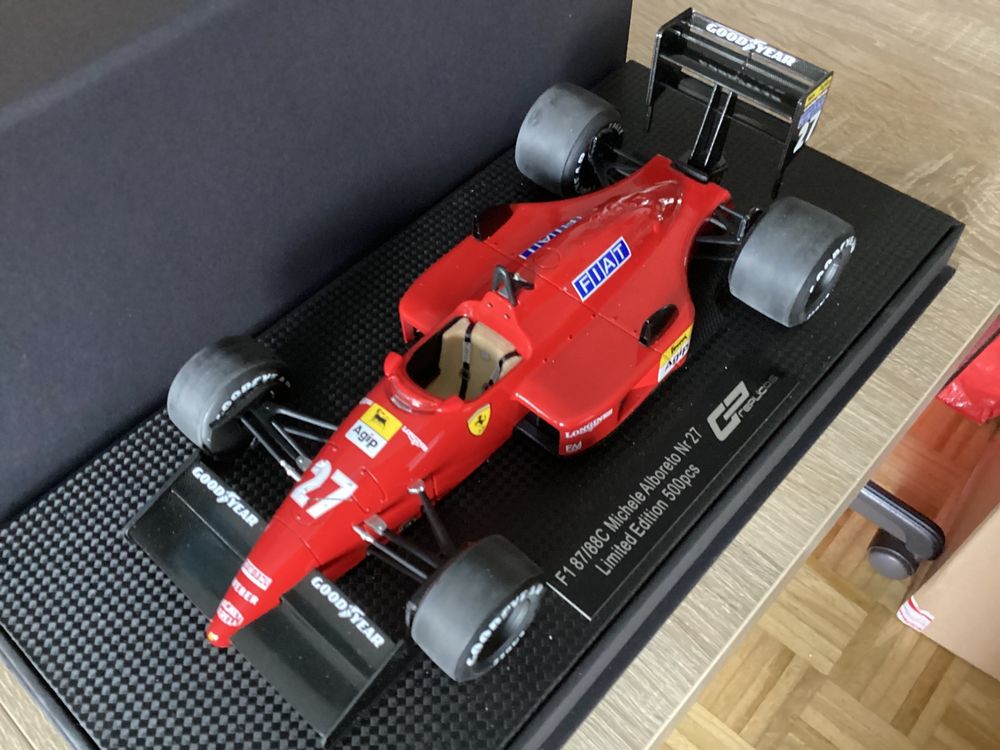 Ferrari F1 87/88C Michele Alboreto F1 1988 1:18 GP Replicas (Neu und originalverpackt) in Thun ...
