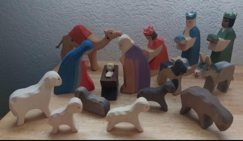 Wunderbar Ostheimer Krippenfiguren Gebraucht Fotos