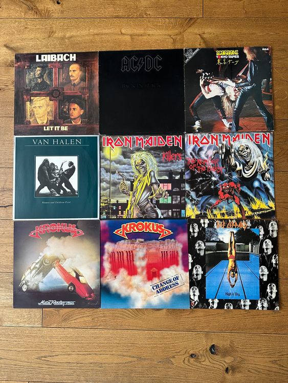 Metal LP Sammlung (Gebraucht) in Buttwil für CHF 63 – mit Lieferung auf ...
