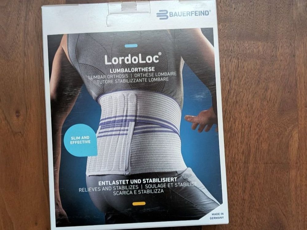 LordoLoc Bauernfeind Rückenbandage Lumbalorthese Grösse 3 (Gebraucht ...
