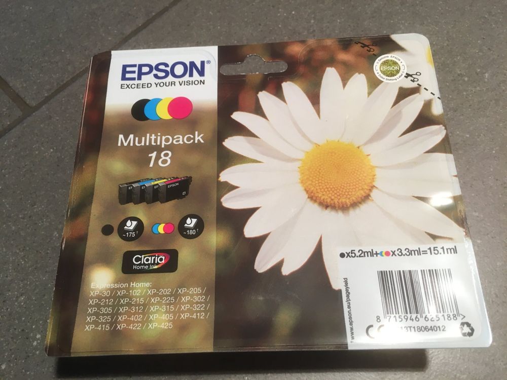 EPSON Multipack 18 (01/2024) (Neu und originalverpackt) in Winznau für ...