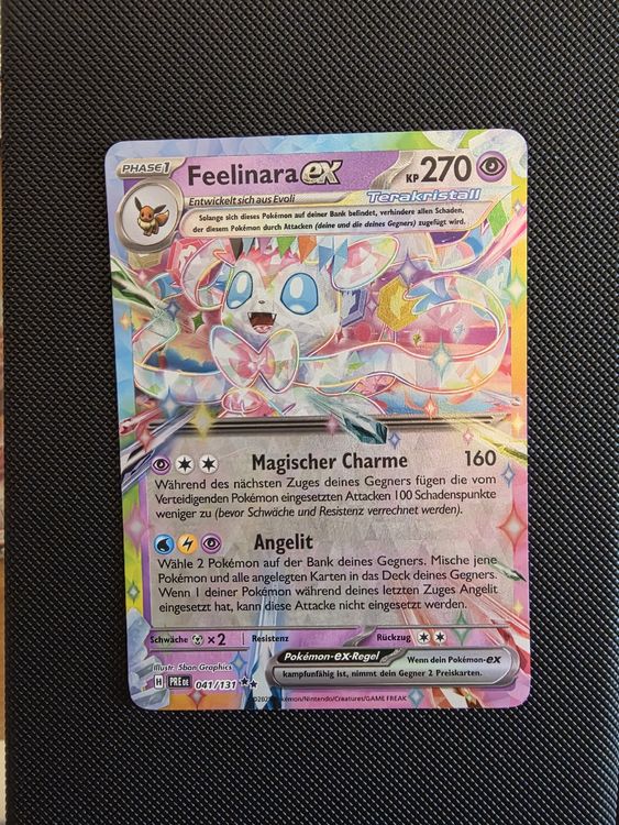 Pokémon TCG – PRE Feelinara ex 041/131🇩🇪 (Neu (gemäss Beschreibung)) in ...