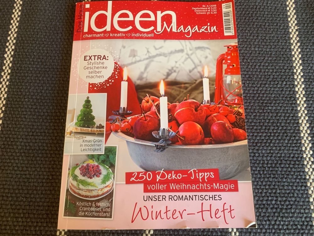 Ideen Magazin: Winter-Heft mit 250 Deko-Tipps inkl.Anleitung (Gebraucht ...