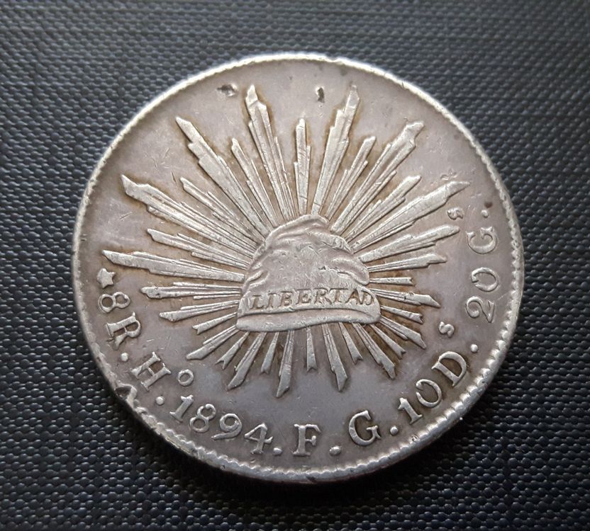 8 Reales MEXICO 1894 (Gebraucht) in Zürich für CHF 70 – mit Lieferung ...
