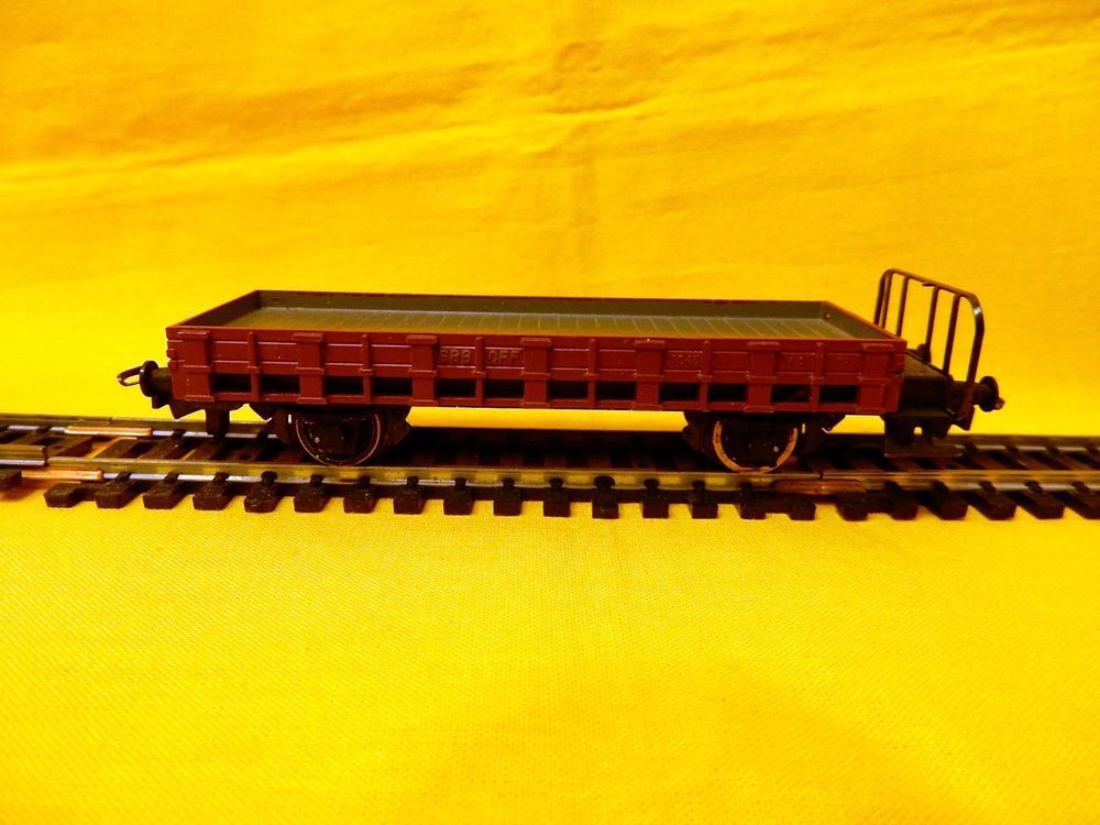 HO - Märklin- SBB/CFF - Wagon Plat - 2 ess - M6 67045 (Gebraucht) in ...