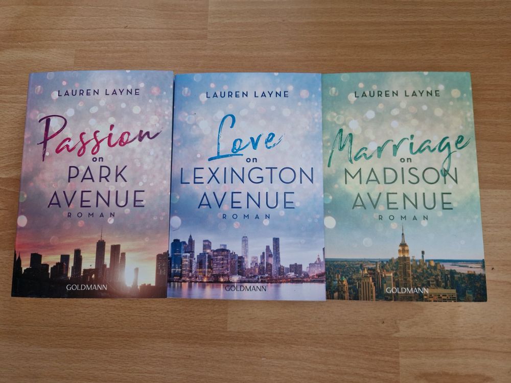 Lauren Layne Central Park Trilogie Liebe (Neu (gemäss Beschreibung)) in ...
