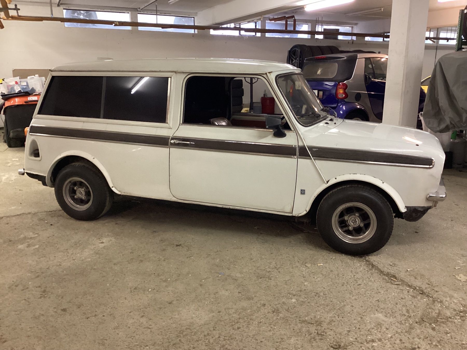 Garagenfund "AUSTIN MINI CLUBMAN ESTATE“ Woody aus England (Gebraucht ...