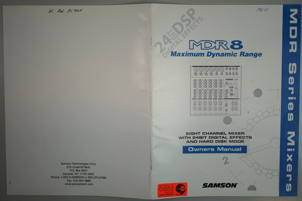 8 Kanal Stereo Mixer/Samson Audio (CM10) (Gebraucht) in Basel für CHF ...