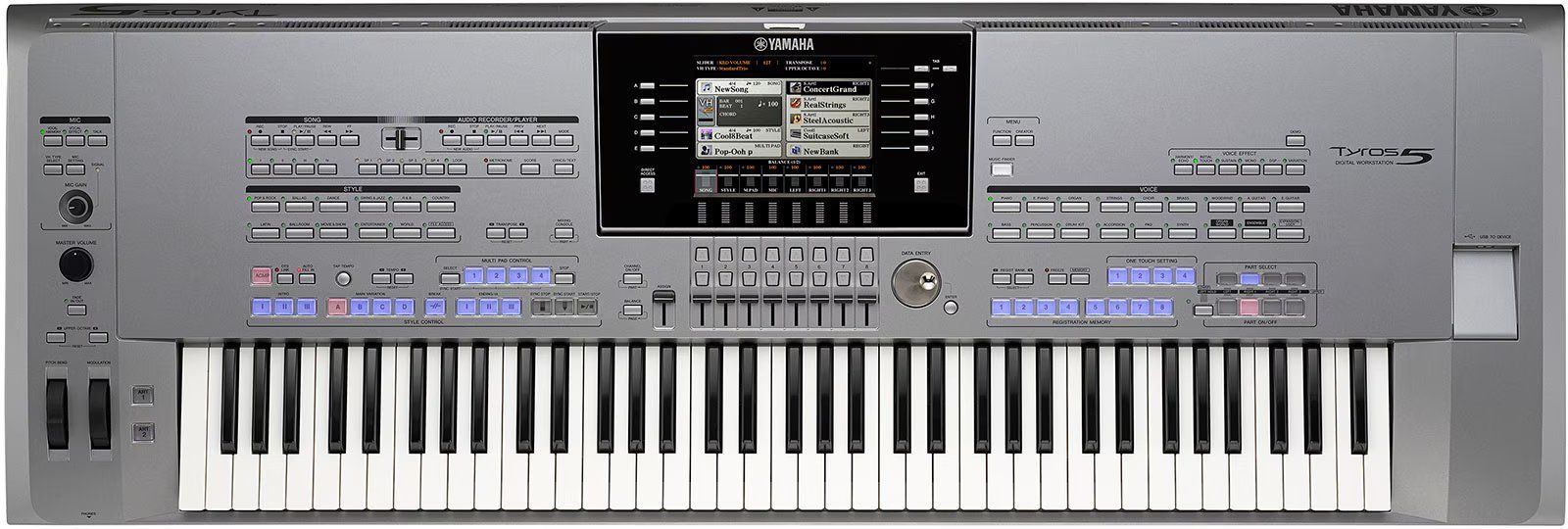 Yamaha Tyros 5-76 Clavier Arrangeur en parfait état! (Gebraucht) in ...