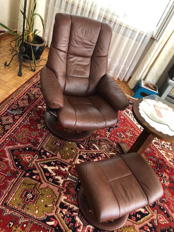 Relax Sessel Leder | Kaufen auf Ricardo