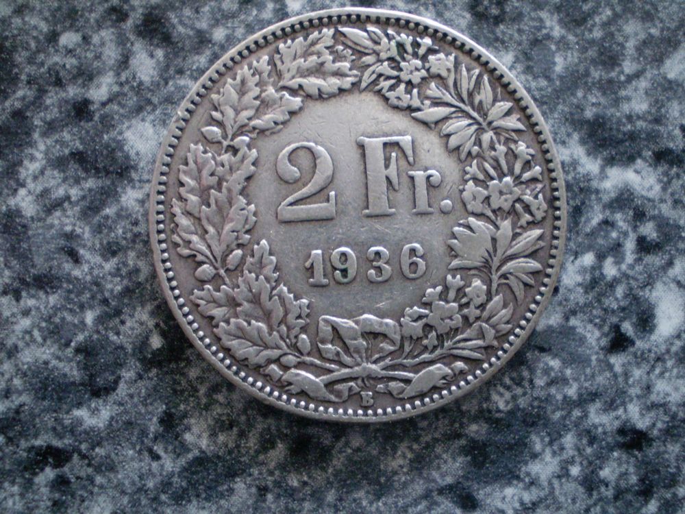 2 Fr.1936 !!! Rar !!! ab 1.- !!! (Gebraucht) in Dierikon für CHF 8 – mit Lieferung auf Ricardo ...