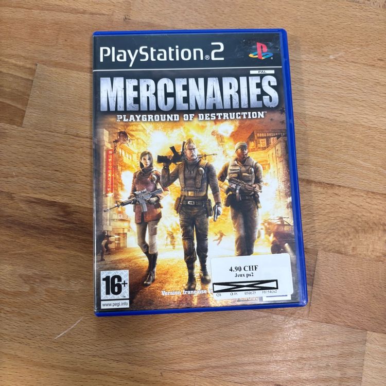 Mercenaries: Playground of Destruction PS2 (Gebraucht) in Lausanne für CHF 4.9 – mit Lieferung ...