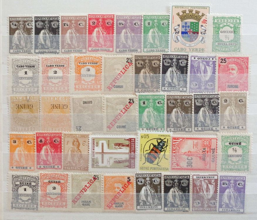 CABO VERDE + CONGO + FUNCHAL + GUINÉ + INHAMBANE: */(*) (Gebraucht) in ...
