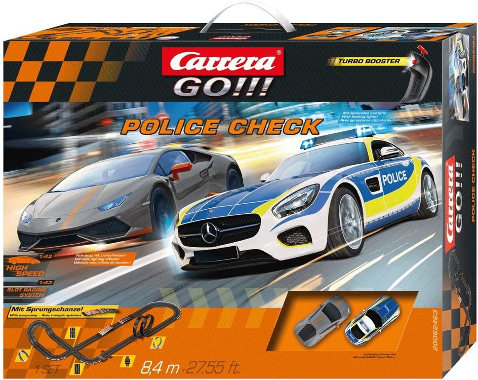 Carrera Go!!! Police Check - neuwertig mit zusätzl. Autos (Neu (gemäss ...
