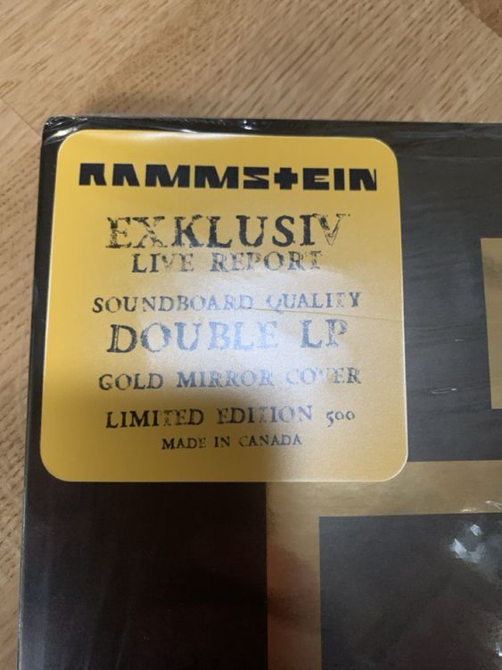Rammstein Gold Sonne Lp | Kaufen auf Ricardo