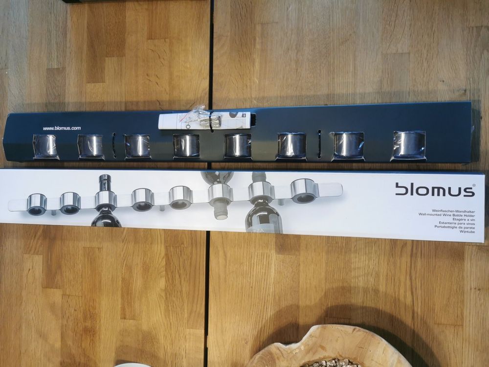 Blomus Weinflaschen-Wandhalter -CIOSO- aus Edelstahl (Neu und ...