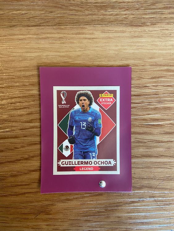 PANINI Extra Sticker Guillermo Ochoa Legend (Neu (gemäss Beschreibung ...