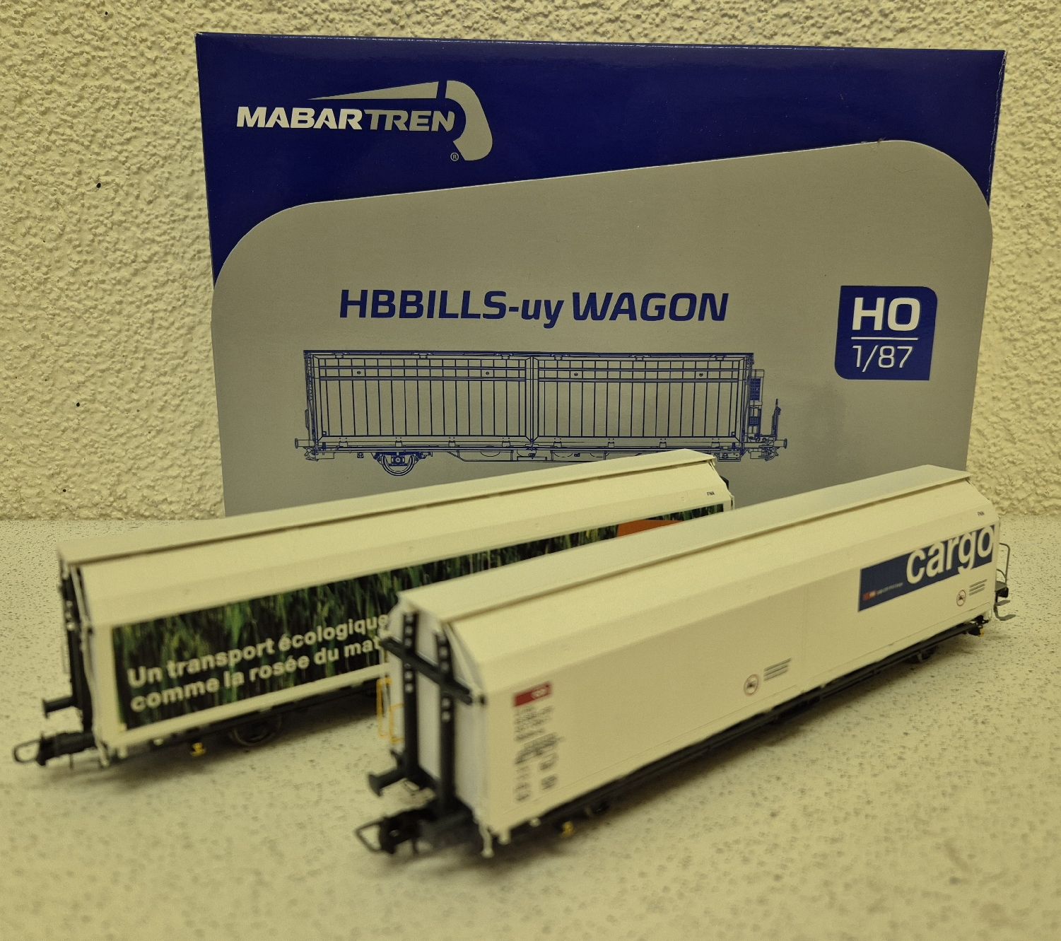 Mabar 87515 Set de 2 wagons CFF Hbbills-uy CC (Gebraucht) in Marin ...