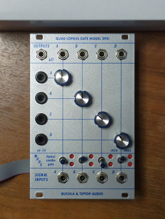 Buchla 292t TTA Eurorack quad lopass gate (Gebraucht) in Meilen für CHF ...