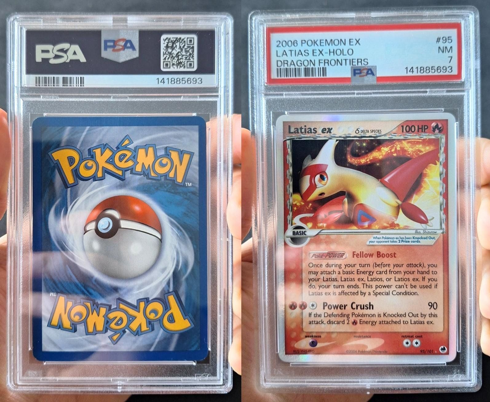 Latias EX #95 Pokemon Dragon Frontiers | PSA 7 (Gebraucht) in Sugiez ...