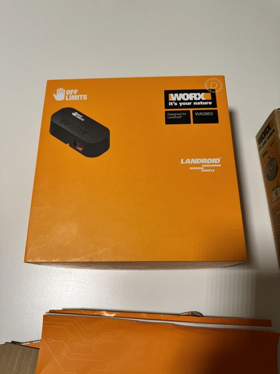 Worx Landroid M500 (WR141E) + ACS + OFF LIMITS | Acheter sur Ricardo