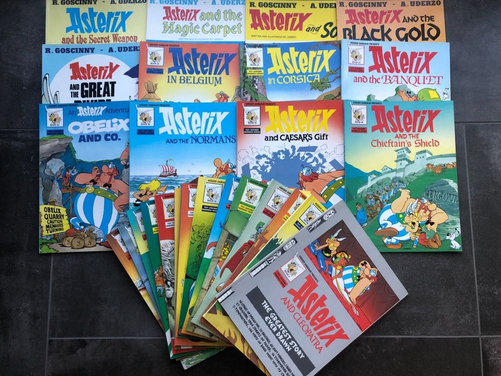 Asterix 26 Bände in Englisch | Kaufen auf Ricardo